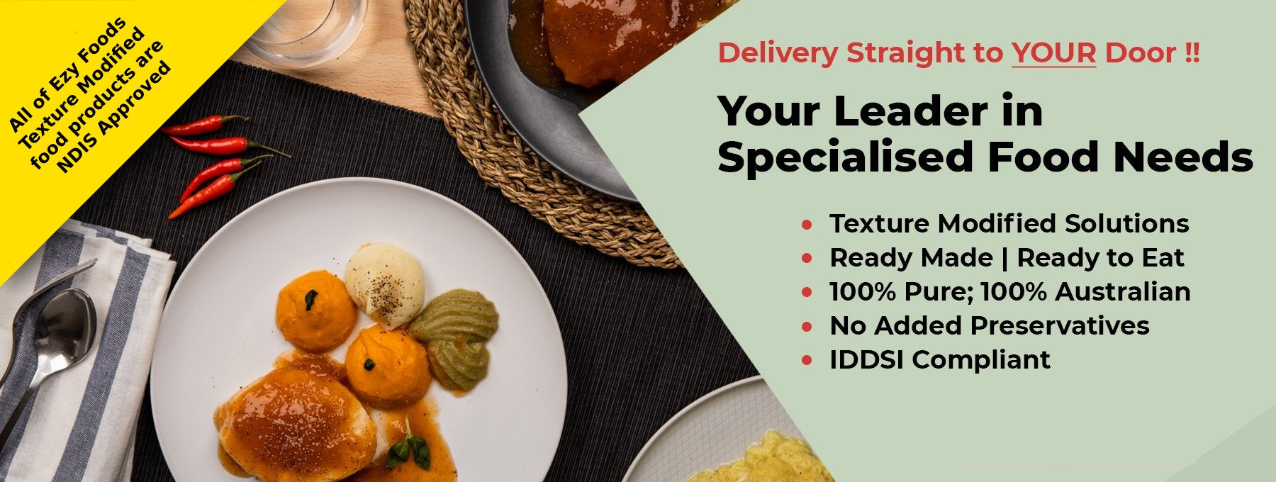 EzyFoods your leader in textured modified foods